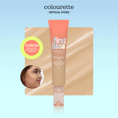 Colourette First Base Everyday Skin Tint SPF30 [Lightweight, Foundation ...