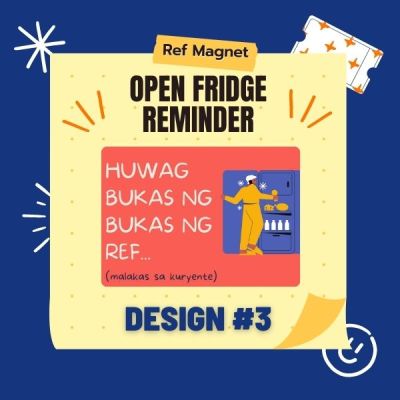 REF MAGNET - OPEN REF REMINDER