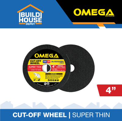 OMEGA Cut Off Wheel Super Thin 10x Durability 4" x 1mm x 16mm
