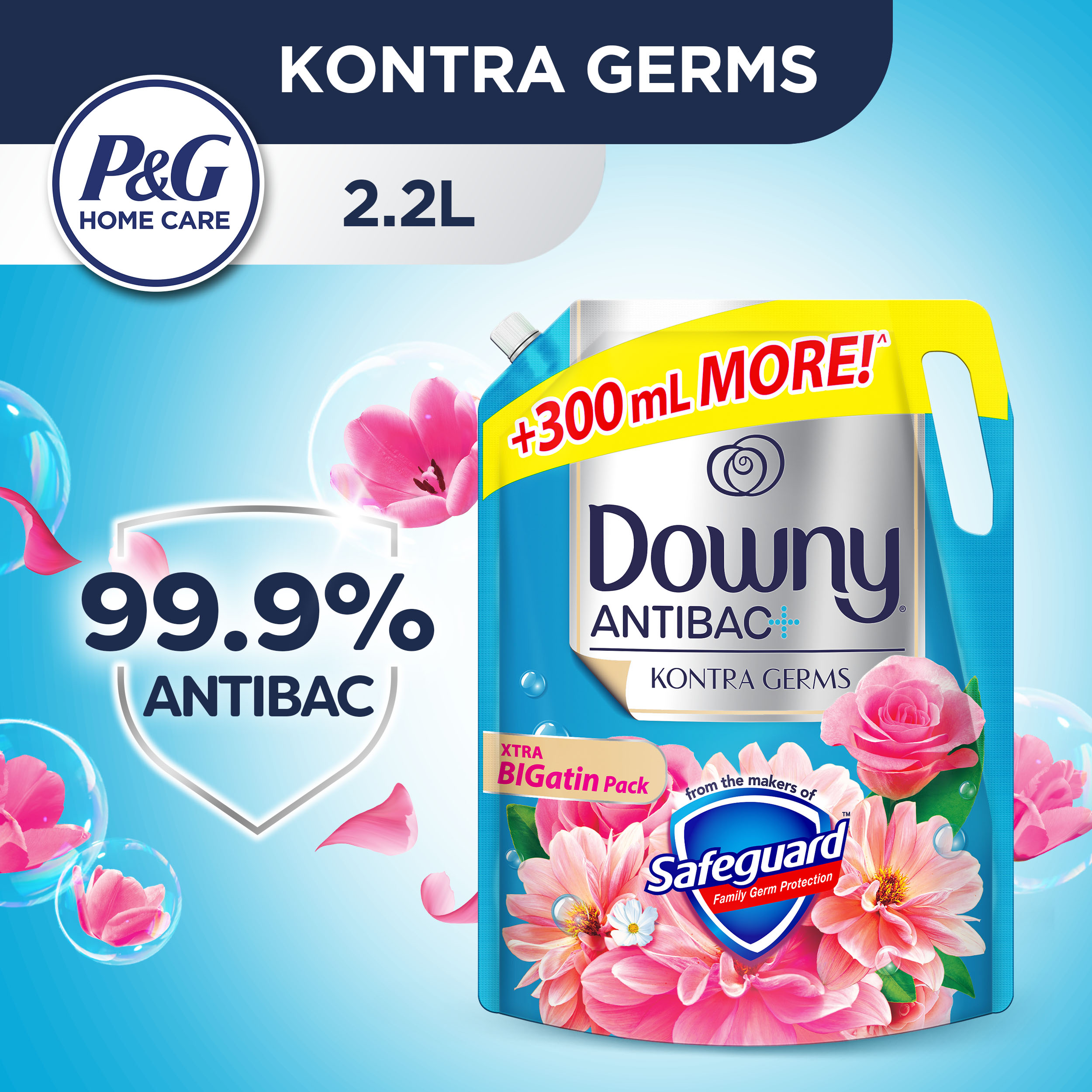 Downy Perfume Fabric Conditioner Sunrise Fresh Kontra Germs Passion ...
