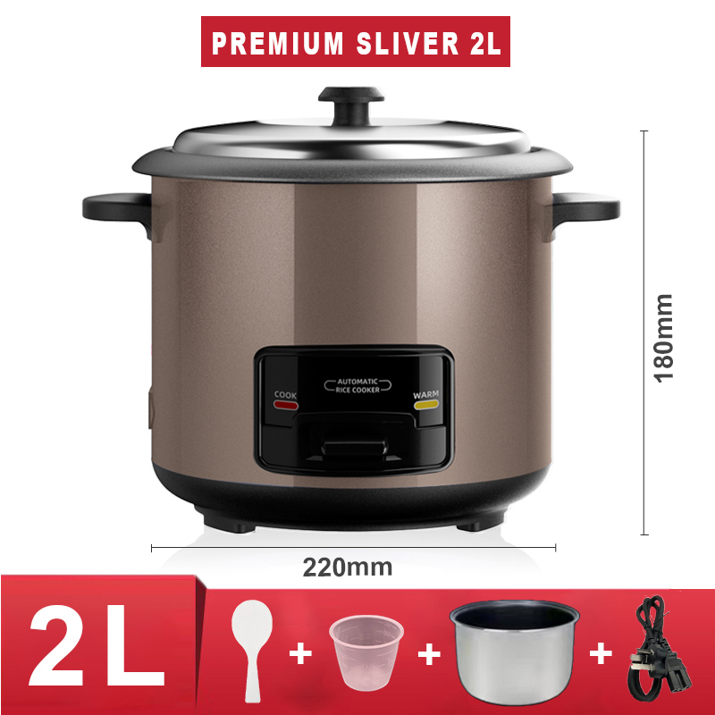 OOKAS 4L 6L Rice Cooker Stainless Standard Large Capacity Multifunctional Electric Cooker Nonstick