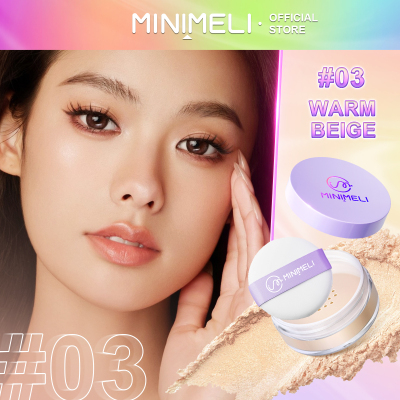 MINIMELI Oil Control Loose Powder Waterproof Lightweight Matte Face Makeup