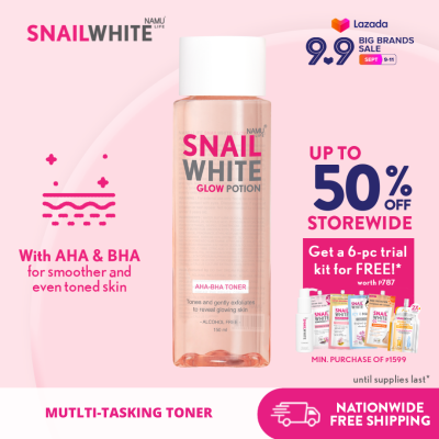 SNAILWHITE Glow Potion AHA·BHA Toner 150ml [Exfoliating toner ...