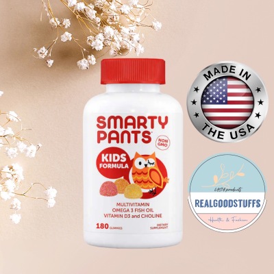 Smarty Pants Kids Formula Multivitamin, 180 Gummies, kirkland ...