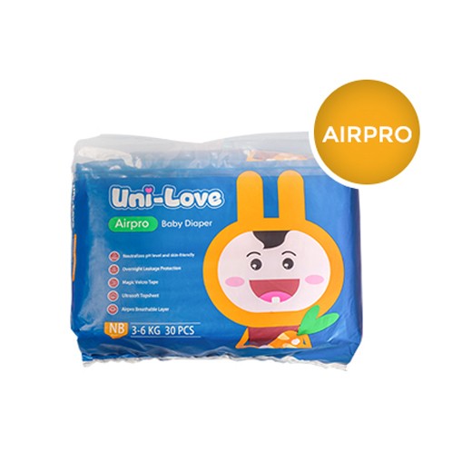 UniLove Airpro Baby Diaper 30's Pack of 1