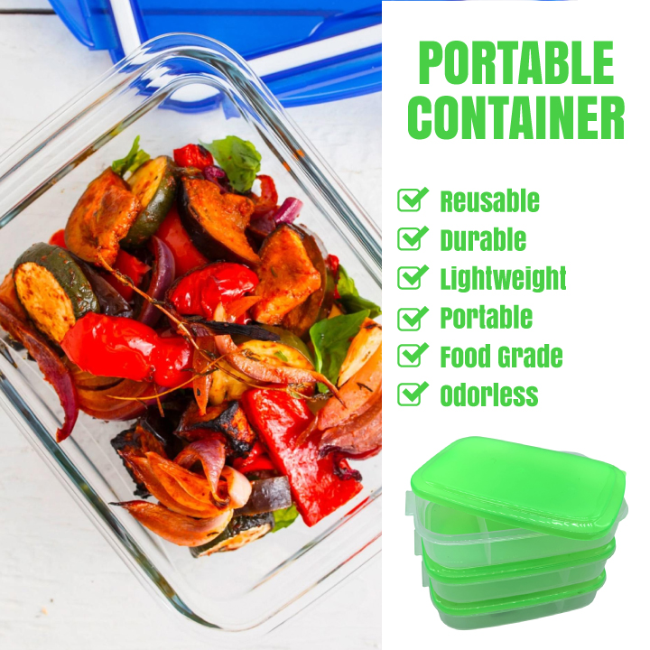 product 3 layer lunch box with partition stackable bento box ...