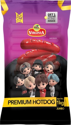 TINYTAN Ref Magnet + Virginia Hotdog Jumbo 1kg