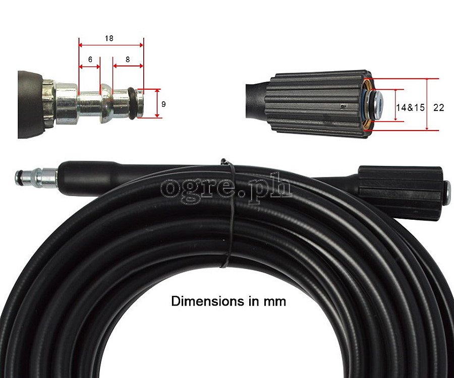 Lotus pressure washer hose store