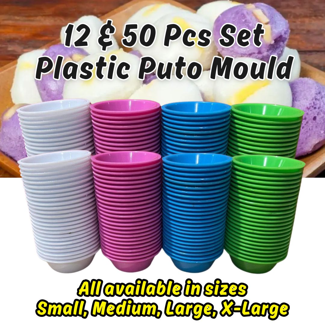 Product "Plastic Puto Molder Set – 50 Pcs | Food-Grade Cups for Puto ...