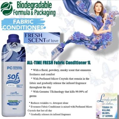PERSONAL COLLECTION SOF FABRIC CONDITIONER & SOFTENER 1000% AUTHENTIC