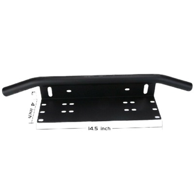 Universal Car Licence Plate Holder Bull Bar Front Bumper Bracket Frame ...