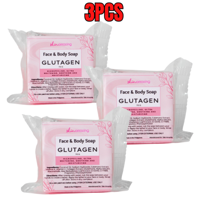 Skin Amazing Face & Body Glutagen Ultra Whitening Micropeeling Soothing ...