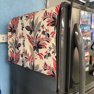 Modern Style Ref Cover - Dust Cover with pocket - Cloth Fabric