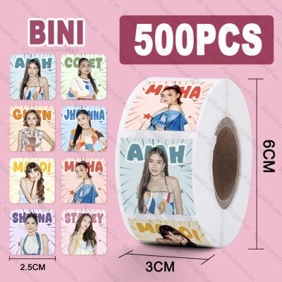 500/120PCS Bini Sticker Small Gift Box Non Repeating Waterproof Hand ...
