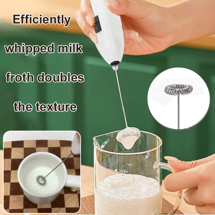 Automatic Electric Mixer For Beating Eggs Coffee Milk Whisk Mixer ...