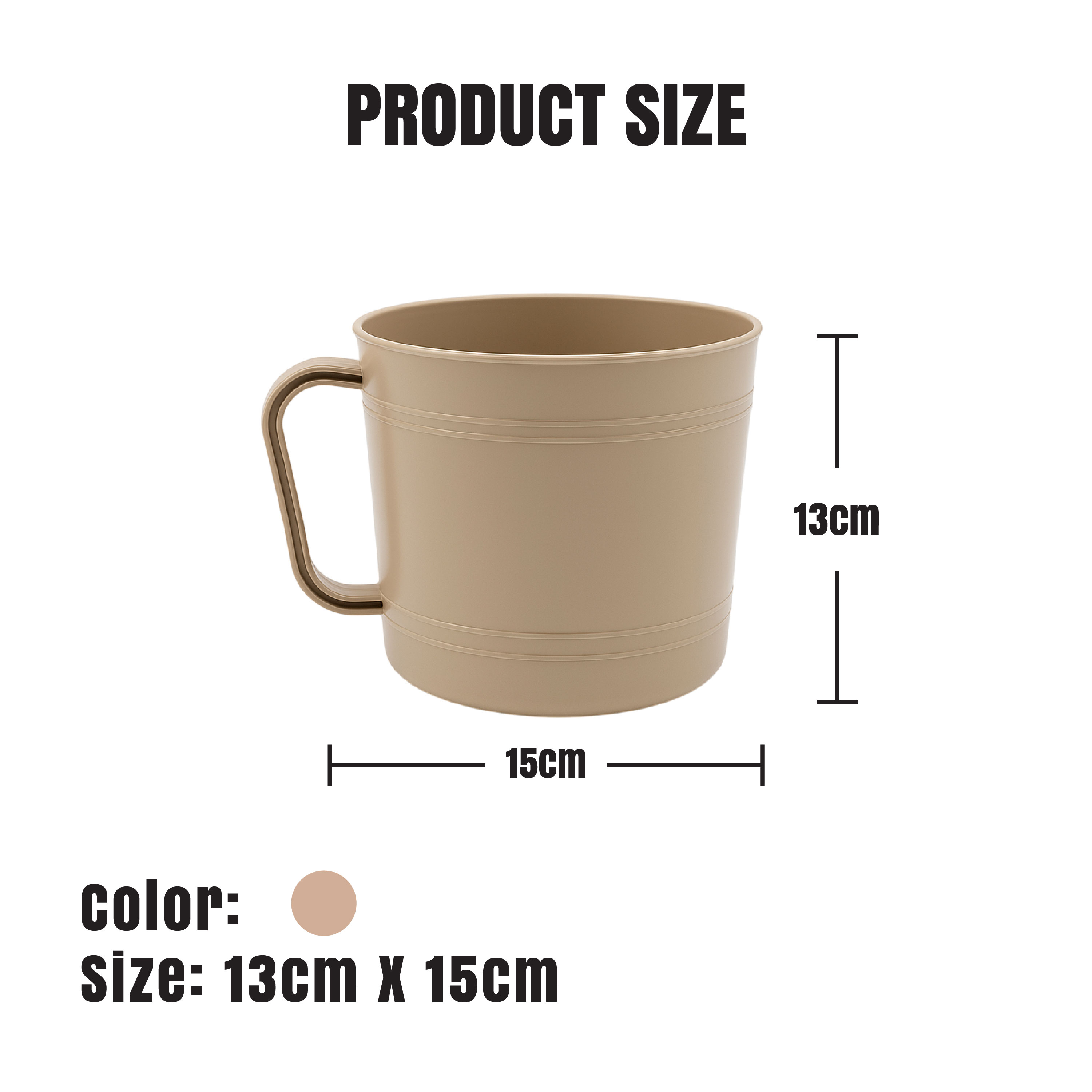 product water dipper mug type plastic tabo plastic dipper teacup handle ...