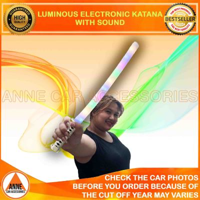 Expandable Toy Sword with LED Light Flash Stick Kids Toys Glowing Sword