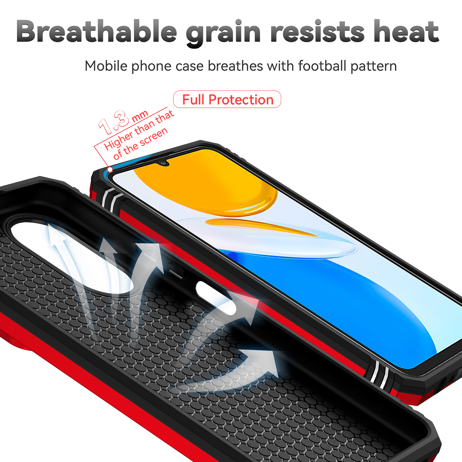تسوق Honor X7 Case, Heavy Duty Protective Case With Ring Kickstand And ...