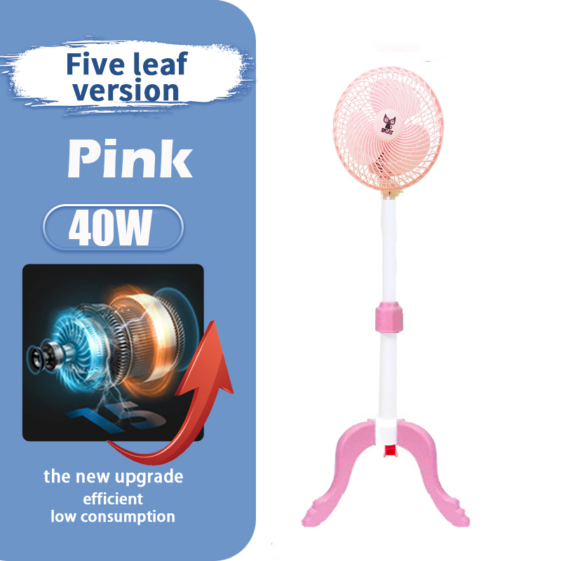 SYCAT Stand Fan Shakeable head Strong Wind Floor Fan 3 Blade Stand Fan ...