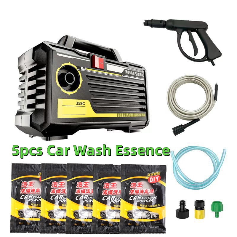 2500W High Pressure Washer Portable Car High Washer Washing Machine ...