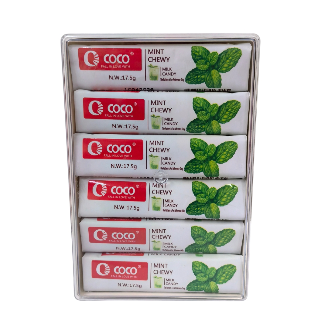 coco fruity chewy milk candy