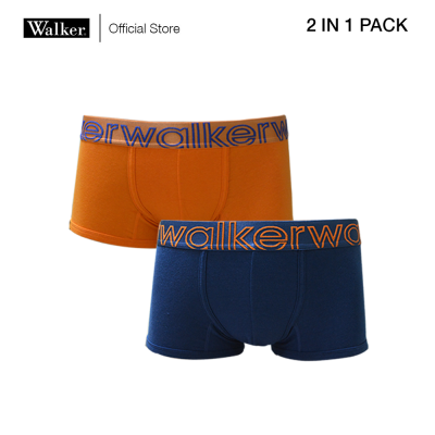 Walker Premium Modern Cotton Bold Boxer Brief Bundle of 2
