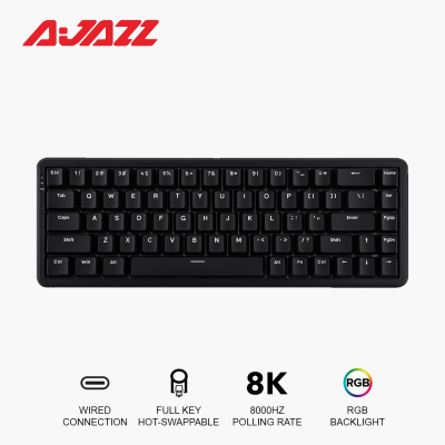 Ajazz AK680 Max 68% Wired Hot-Swappable Top-mounted Magnetic Rice ...