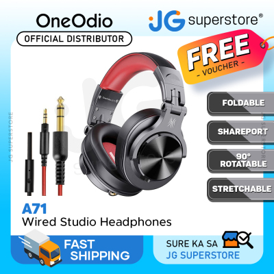 OneOdio A71 Wired Over Ear Headphones, Studio Headphones with Shareport ...