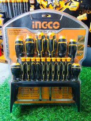Ingco Screwdriver Set 18 pieces HKSD1828