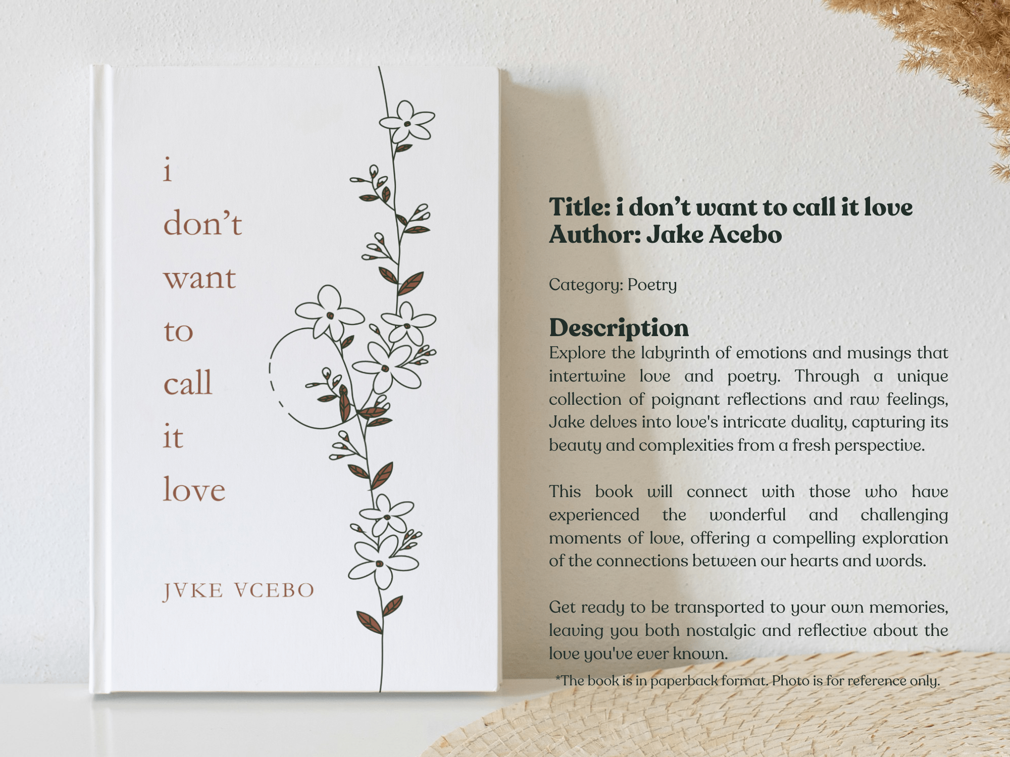 i don't want to call it love | Jake Acebo | Poetry