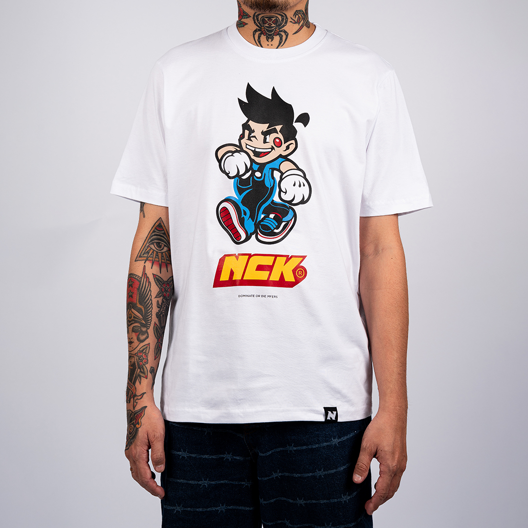 Nick Automatic "Alpha Buddy OG" White T-shirt
