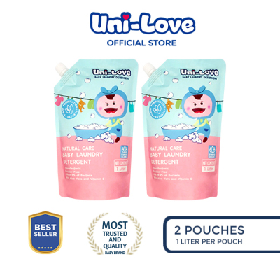 UniLove Baby Laundry Detergent 1L (Powder Scent) Pack of 2