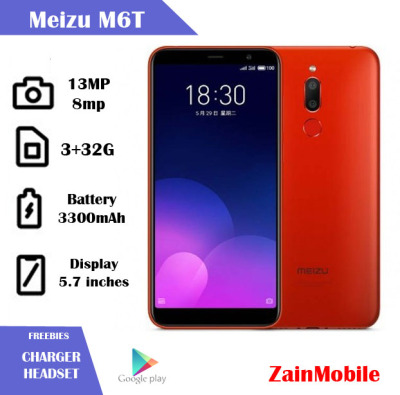 Original Meizu M6T 3/32GB Global ROM (USED)