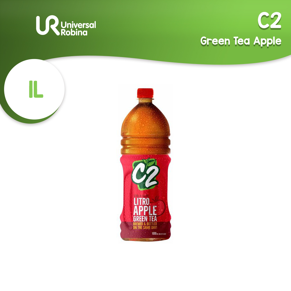 C2 Green Tea Apple (1L)