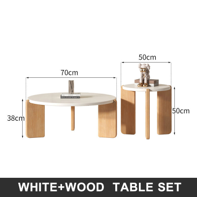 Magic Home Coffee Table For Living Room Sofa Side Table Solid Wood ...