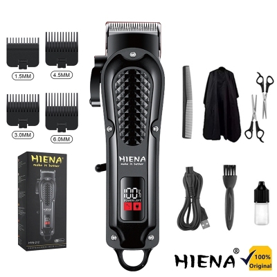 Hiena Original Rechargeable Hair Trimmer for Men Professional Barber ...