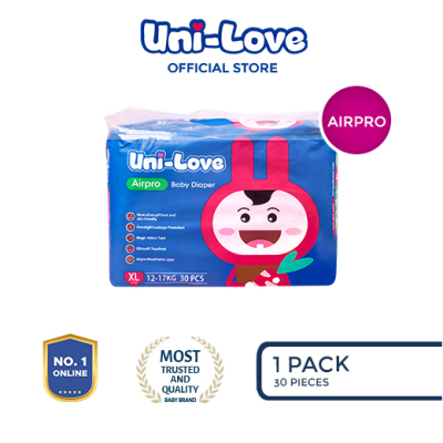 UniLove Airpro Baby Diaper 30's (X-Large) Pack of 1