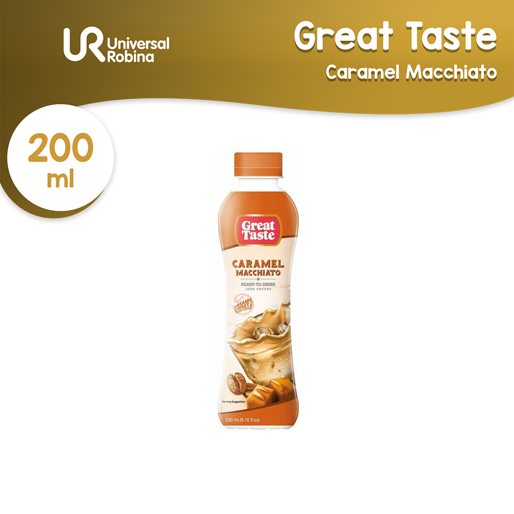 Great Taste Iced Coffee Caramel Macchiato 200mL