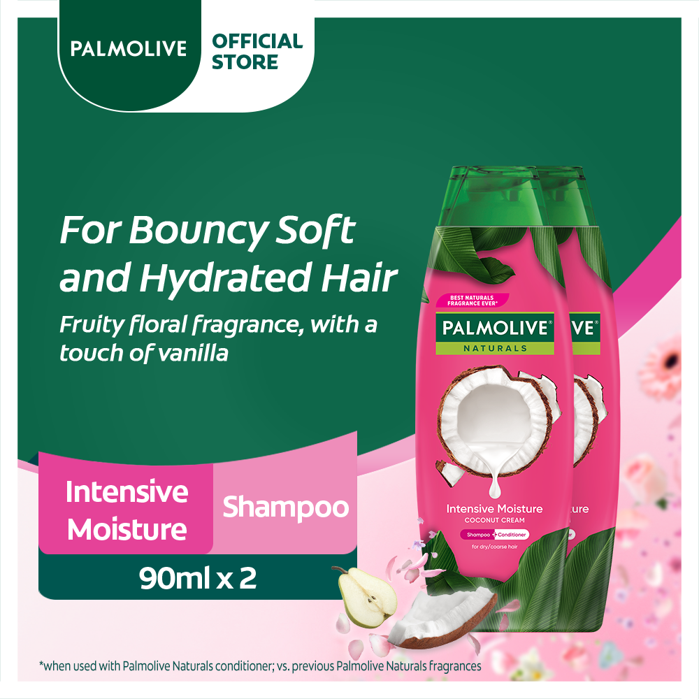 Palmolive Naturals Intensive Moisture Shampoo - with Coconut Cream, for ...