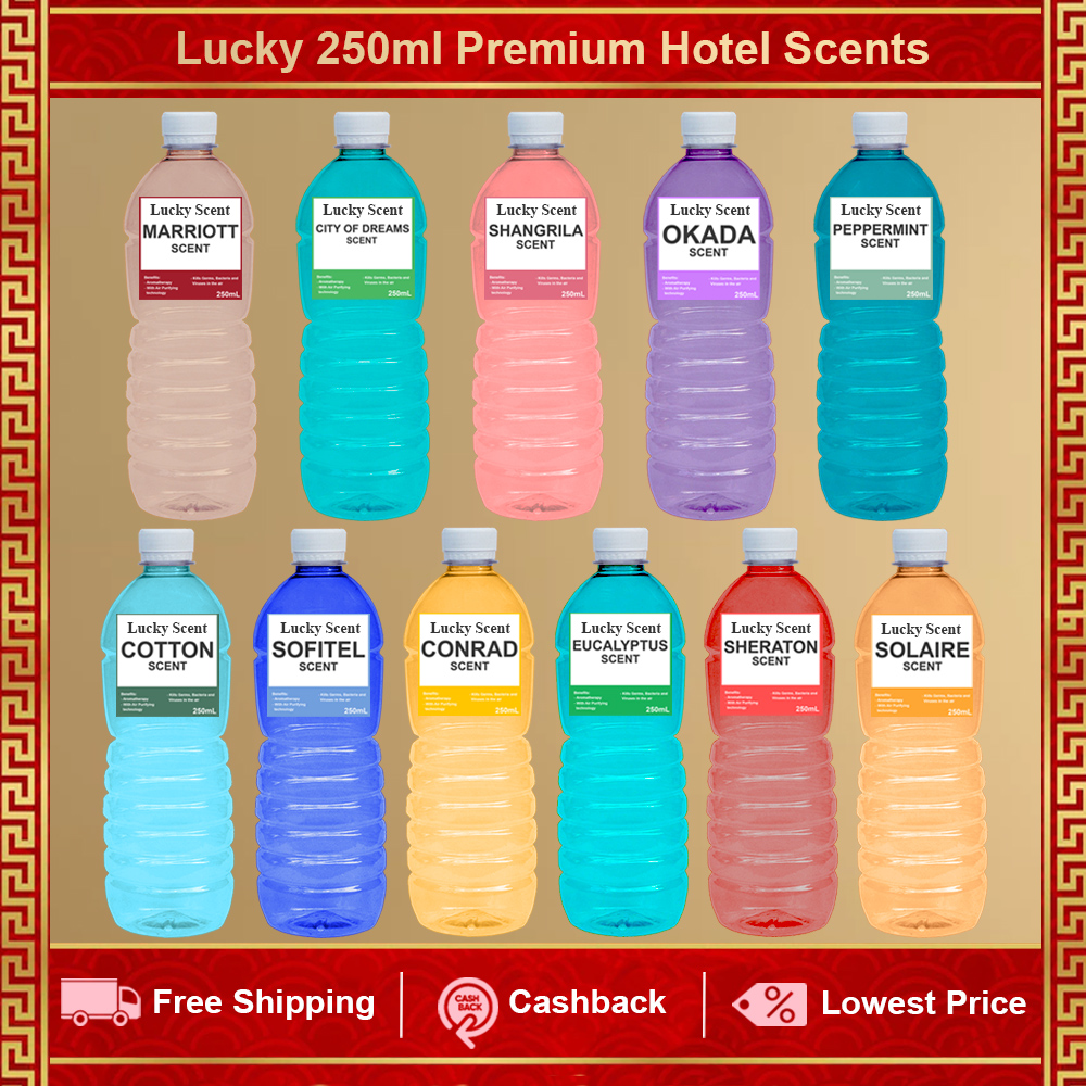 LUCKY Premium Hotel Scents 250ml water based fragrance essential oil ...
