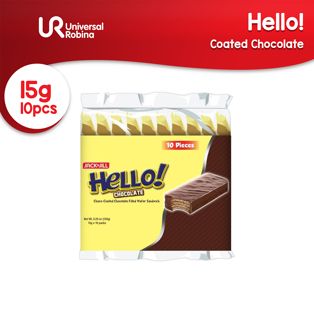 Hello! Coated Chocolate (15g x 10)