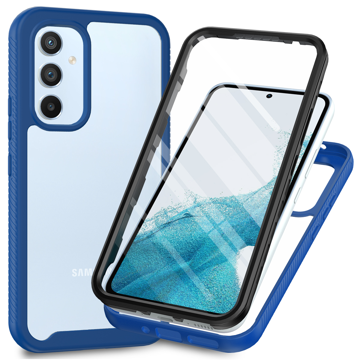 تسوق Galaxy A34 5g Case Shockproof Bumper [built In Screen Protector
