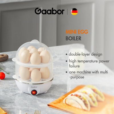 Gaabor Mini Egg Boiler Multi-Layer Multifunctional Electric Steamer ...