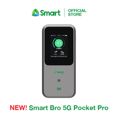 Smart Bro 5G Pocket Pro with 15 days UNLI DATA – ZTE U50 Pro