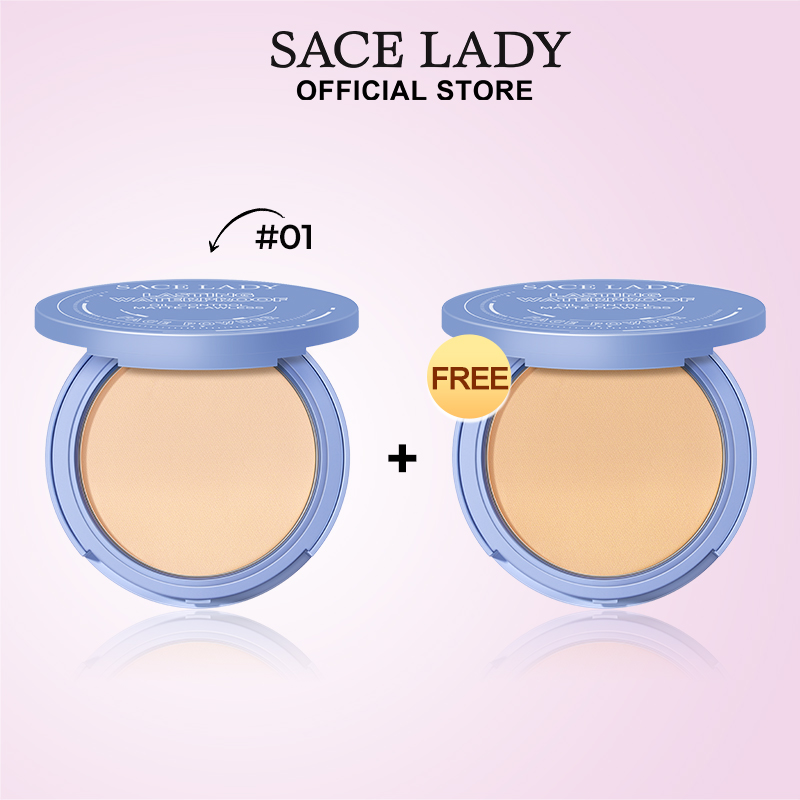 SACE LADY Oil Control Face Powder Waterproof Long-lasting Setting ...