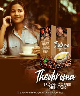 Theobroma Brown Coffee Mix Cacao Chocolate 10 Sachet Superfood ...