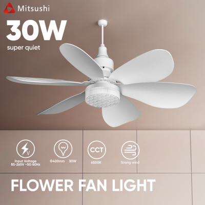 Mitsushi Ceiling Fan with Light 40W/30W Fan Light Ceilings Fan Portable ...