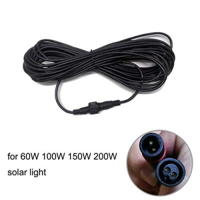 WISHGATE Solar Extension Cable 5M Solar Light extension Cable Solar ...