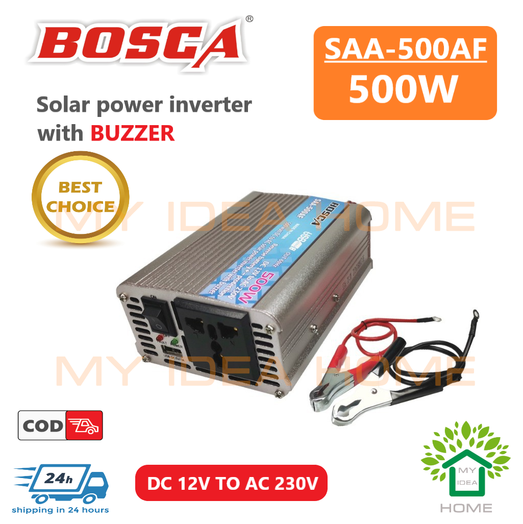 BOSCA INVETER 12V TO 220V 500w 1000w 1500W 2000W12V DCTo 220-230V AC ...