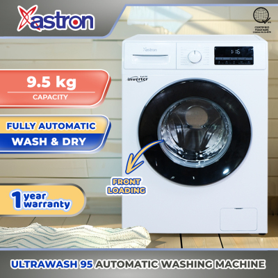 Astron ULTRAWASH 95 Automatic Washing Machine (Wash and Dry) (9.5kg ...